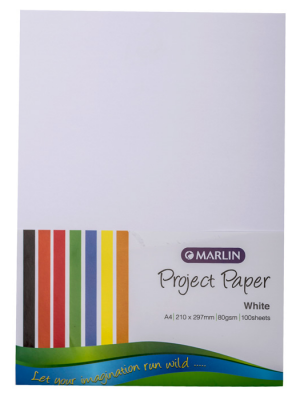 Marlin paper A4 80gsm 100's White - 027Z - DM Office Solutions