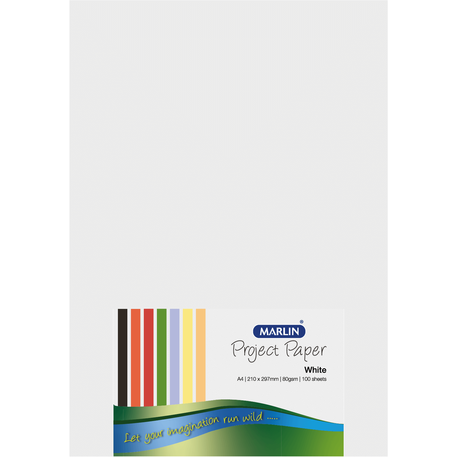 Marlin Paper A4 80gsm 100's White - 027Z