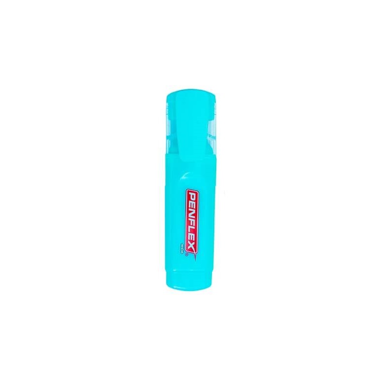 Penflex HiGlo Highlighter Pastel Blue Box of 10 - 36-1928-02