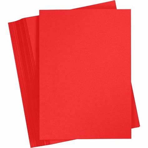 Marlin Project Boards A4 160gsm 100’s Bright Red – 027M-BR.RED ...