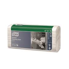 Tork Kitchen Cleaning Cloth, White, 75gsm - 473178 - Stationery ...