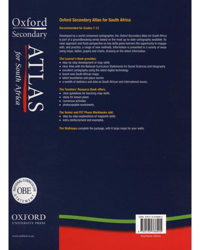 OXFORD Secondary Atlas SA Grade 7-12 - DIC689902