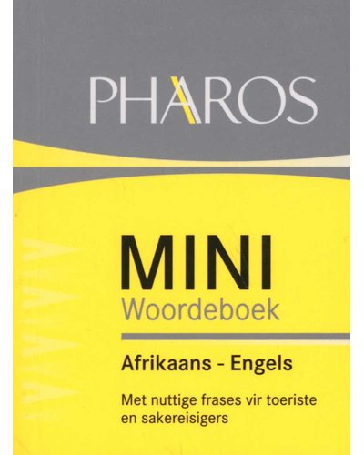 PHAROS Mini Woordebook Dictionary – DIC320901 – Stationery supplier ...