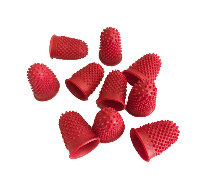 CROXLEY Fingerettes - N0.00 (Red) (Packet of 10) - FIN1199