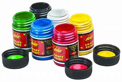 DALA CRAFT PAINT KIT 6 X 50ml - DBDALCP50KIT