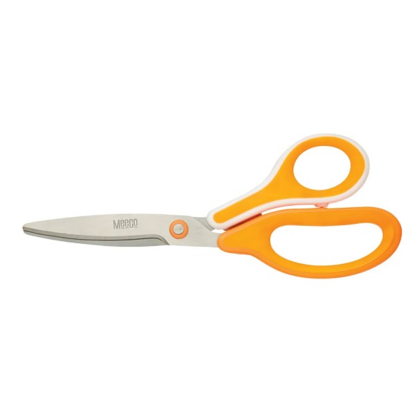 Meeco Executive Scissors Left Handed Neon Orange (140mm) - SCI004-LH-O1