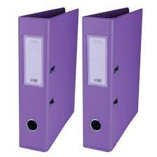 Treeline PVC-70mm Lever Arch file Purple - 10-7070-10