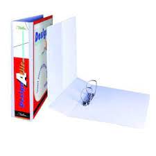 Treeline Design-A-File PVC 40mm A4 2-D Ringbinder White – 10-0240-05 ...