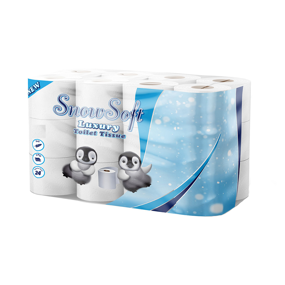 Snowsoft 2Ply Tissue paper 24s 200sheets - 2-007