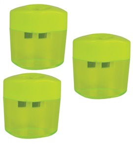 Treeline 2 Hole Barrel Sharpener Yellow - 56-0352-07