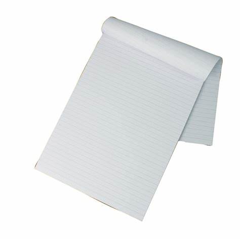 Treeline Examination Pads A4 100 Sheet Feint Margin Pkt 10 - 16-2803-00