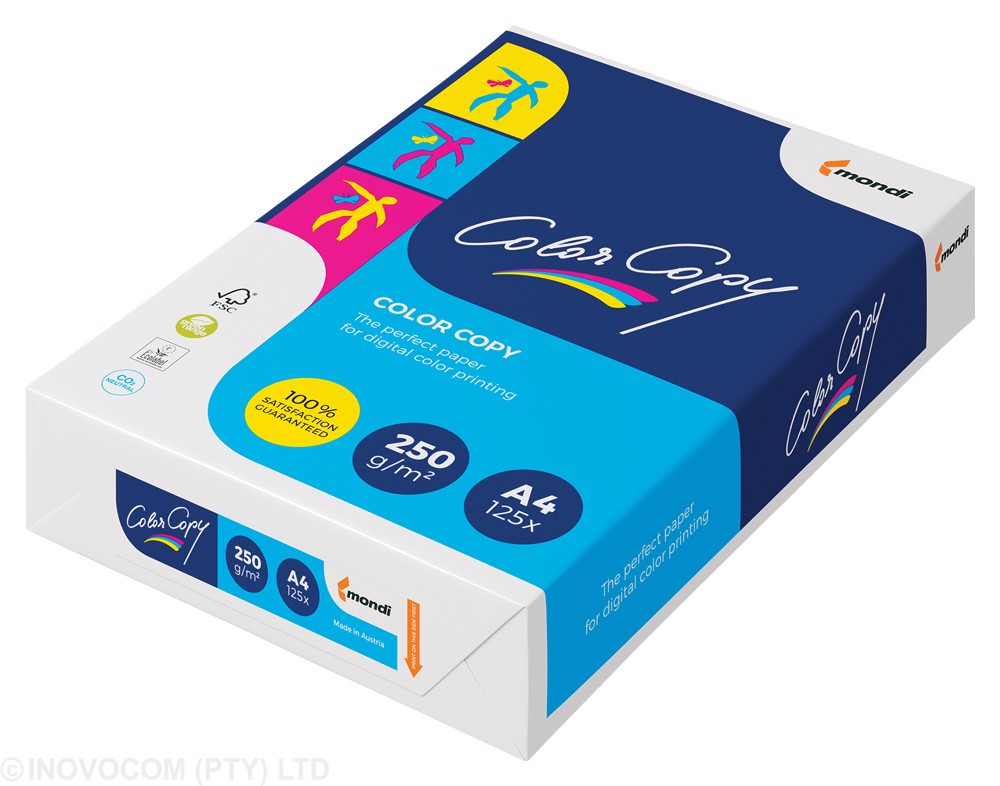 Color Copy A4 Board 250gsm White 125 Sheets - 11061