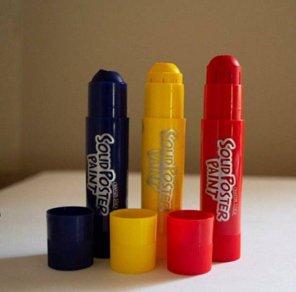 KB Solid Poster Paint Stick 10g 6 Colours – ART243 SP06010 – Stationery ...