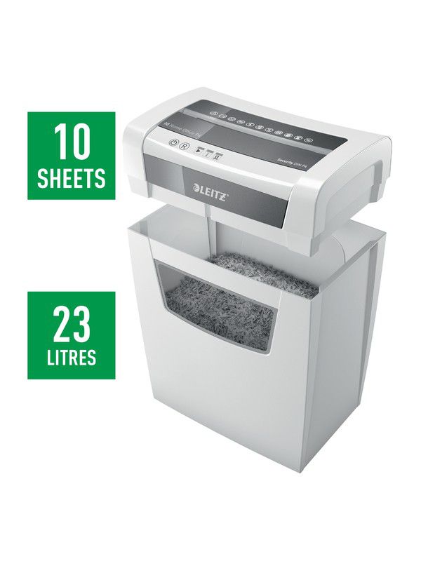 Leitz IQ Home Office Cross-Cut P4 Shredder - 80090000
