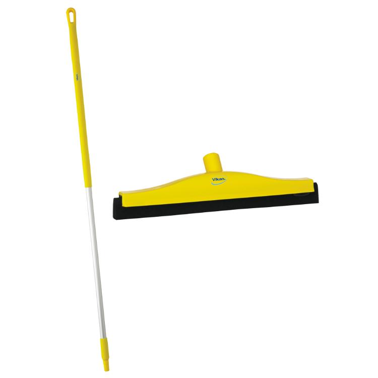 55cm MUSTIK FLOOR SQUEEGEE ONLY - DOUBLE BLADE (YELLOW) - SPFS-1006 ...