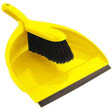 Dust Pan SET - YELLOW - BRBR-2138 - Stationery supplier | DM Office ...