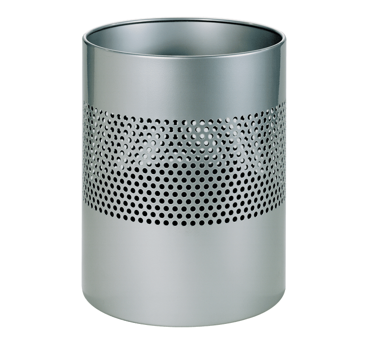 Krost Awesome Paper Bin Round Perforated Range Metal
