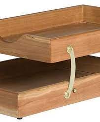 Krost Executive Solid Wood Letter Trays A4 Double - WAL902MA ...